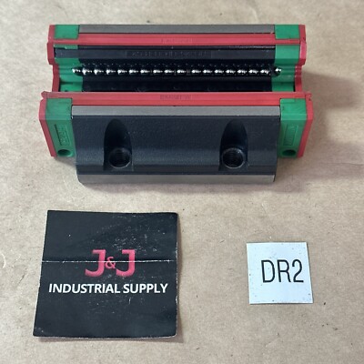 PREOWNED- HIWIN HG25 Linear Bearing Block HGW25HC 10BHM-1Q / HG-25-BR-B ...