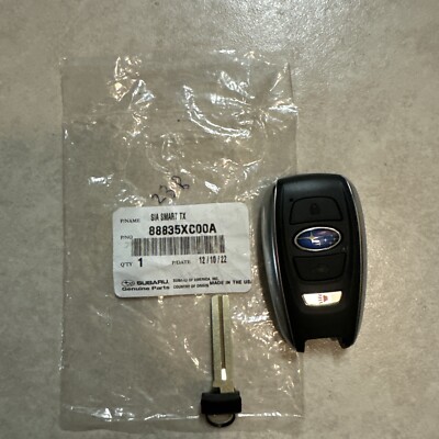 2018-2023 SUBARU LEGACY OUTBACK STI WRX REMOTE SMART KEY FOB 88835XC00A ...