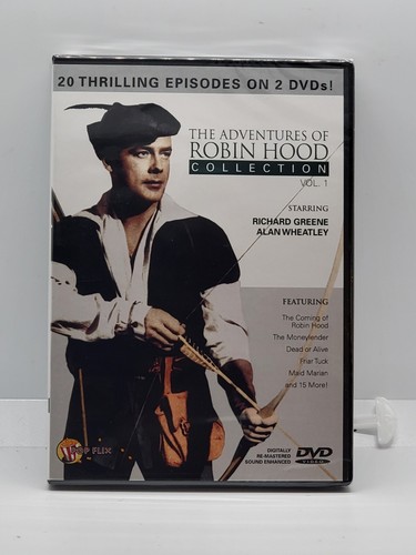 The Adventures of Robin Hood Collection, Vol. 1 (DVD, 2010, 2-Disc Set ...