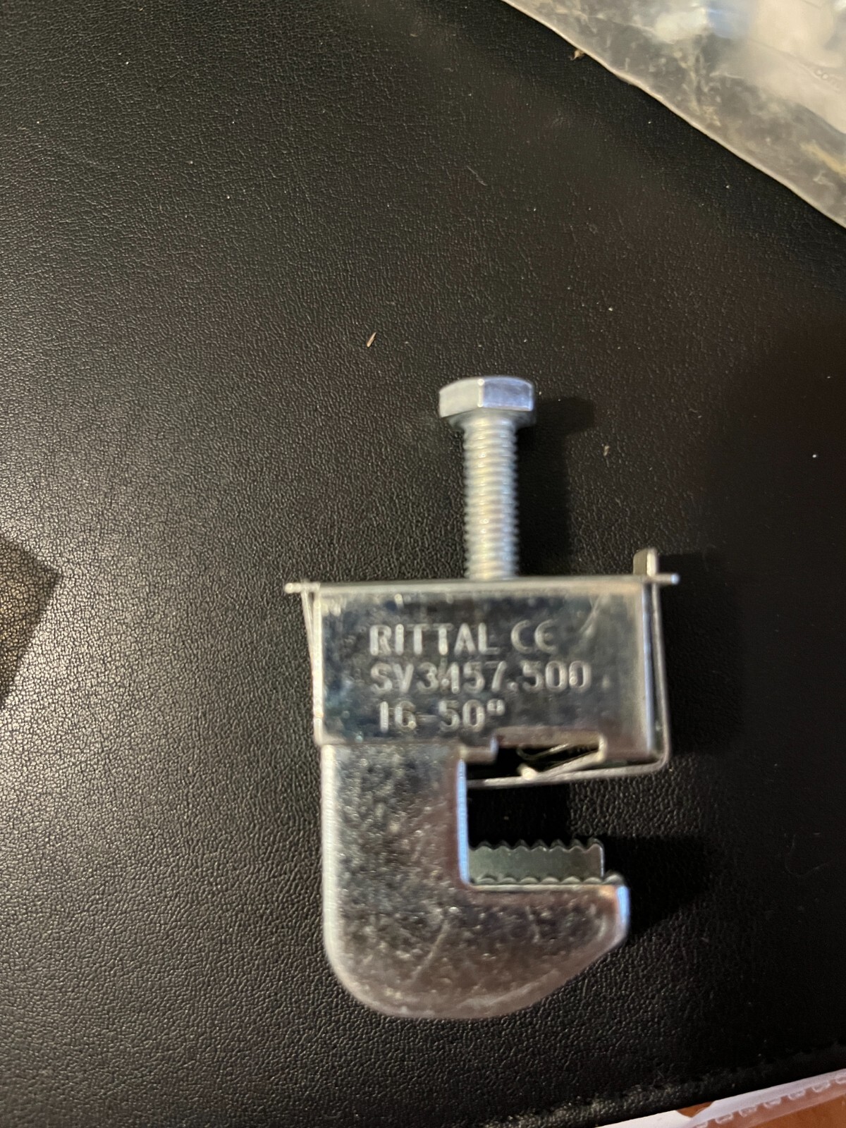 RITTAL SV 3457.500 - CONDUCTOR CLAMP, CARBON STEEL, BUSBAR, 16-50MM ...