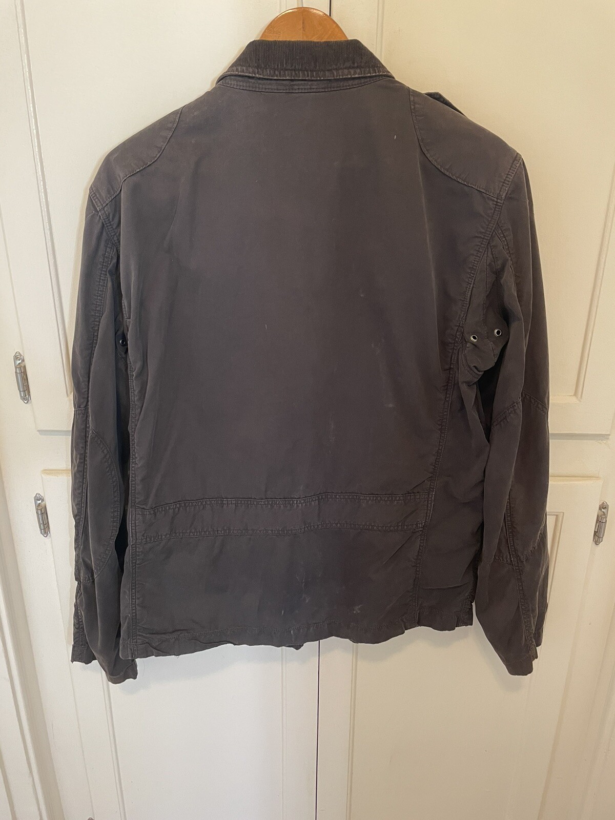 J Crew Military Cadet Field Jacket Grey Medium - Gem