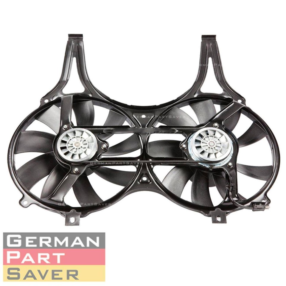 Radiator Cooling Fan Assembly for Mercedes-Benz W210 E320 E430 96-02 ...