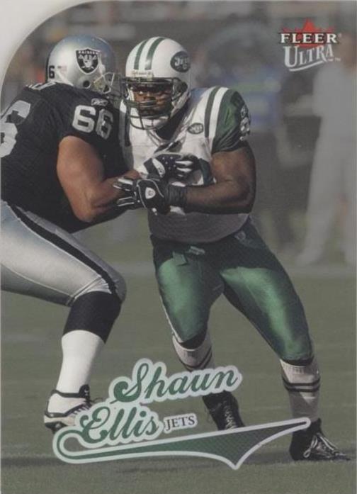 2004 Fleer Ultra - Shaun Ellis #89 Platinum Medallion /66 for sale ...