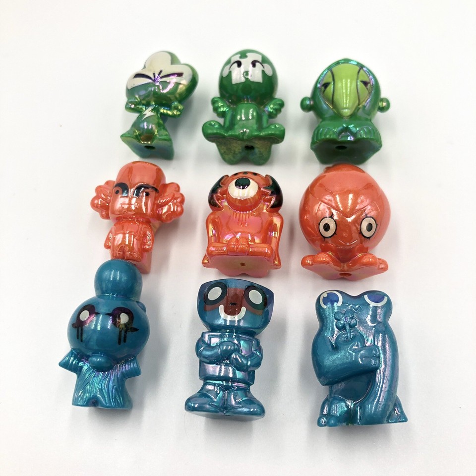 9 Rare LASER Finish Series 3 Gogos Crazy Bones "1 in 35" scarcity | eBay