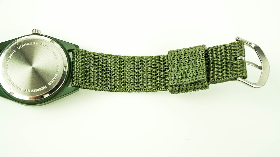 Vintage Vietnam Era GI Automatic 3ATM Wrist Watch Hack Excellent | eBay