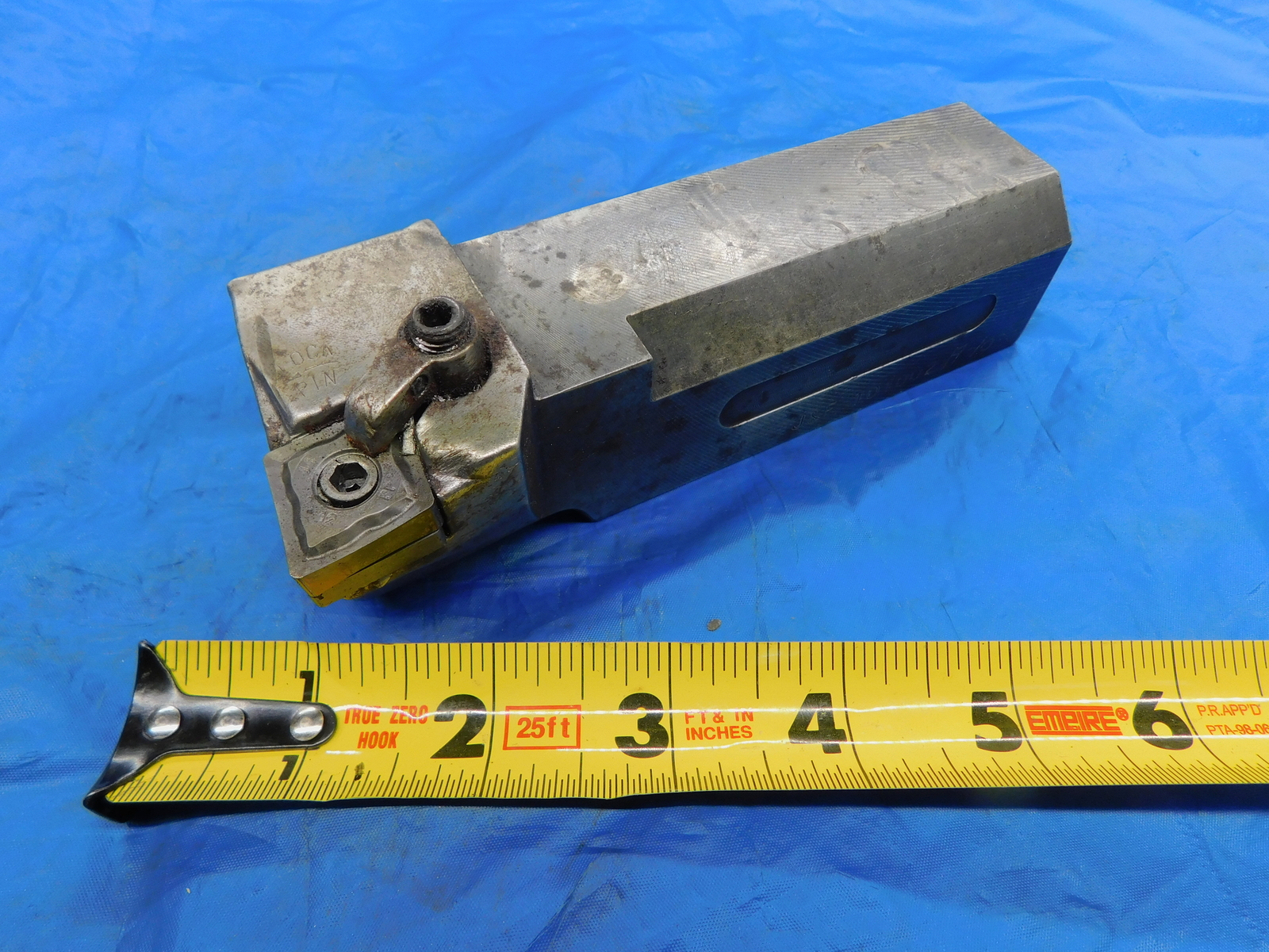 KENNAMETAL DCLNR 246D LATHE TURNING TOOL HOLDER 1.5 SQUARE SHANK CNMG ...