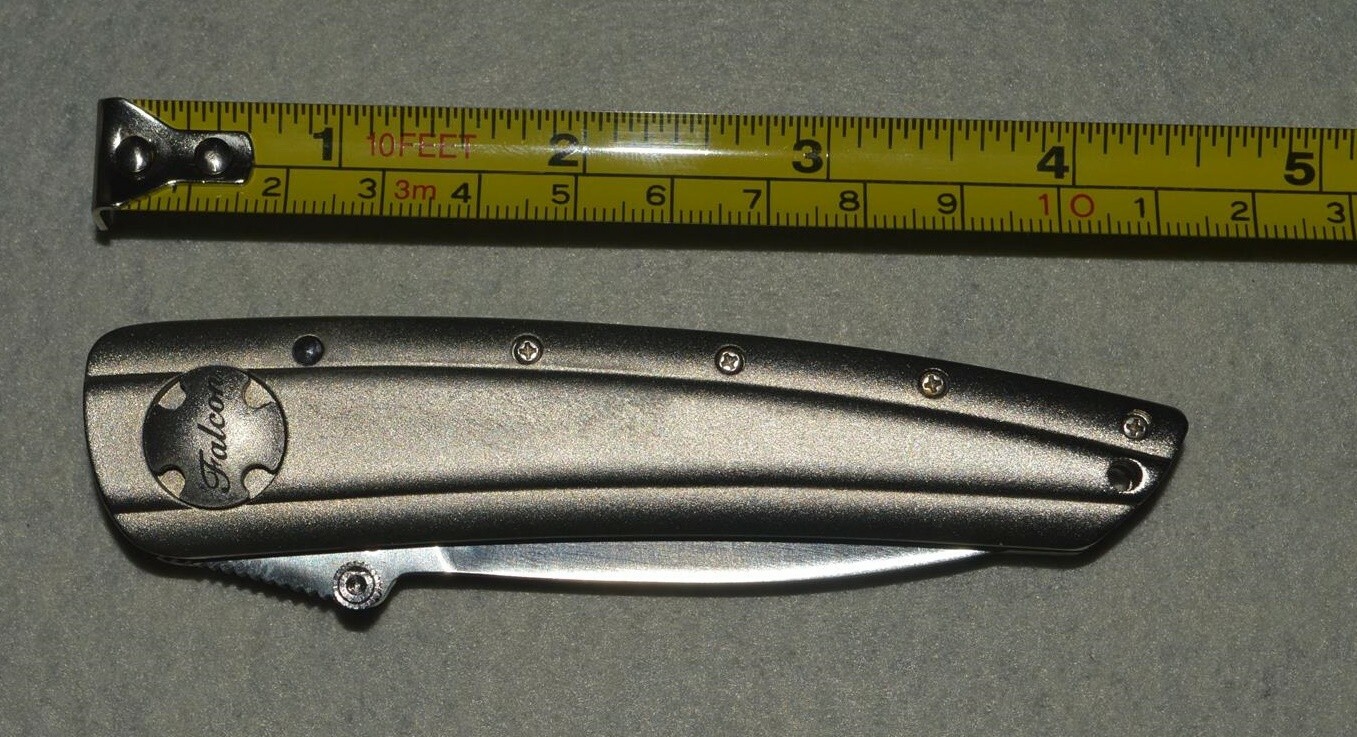 Gigand Falcon Gentleman's Liner Lock Designed by Fred Carter AUS-8A ...