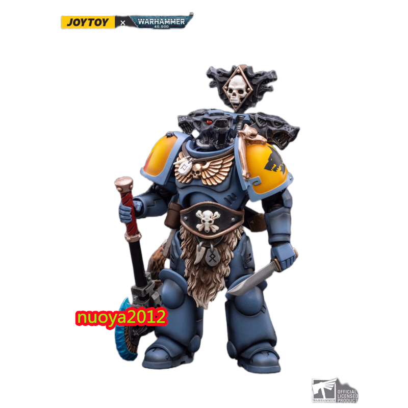 JOYTOY Warhammer 40K JT2726 1:18 Space Wolves Claw Pack Brother Olaf ...