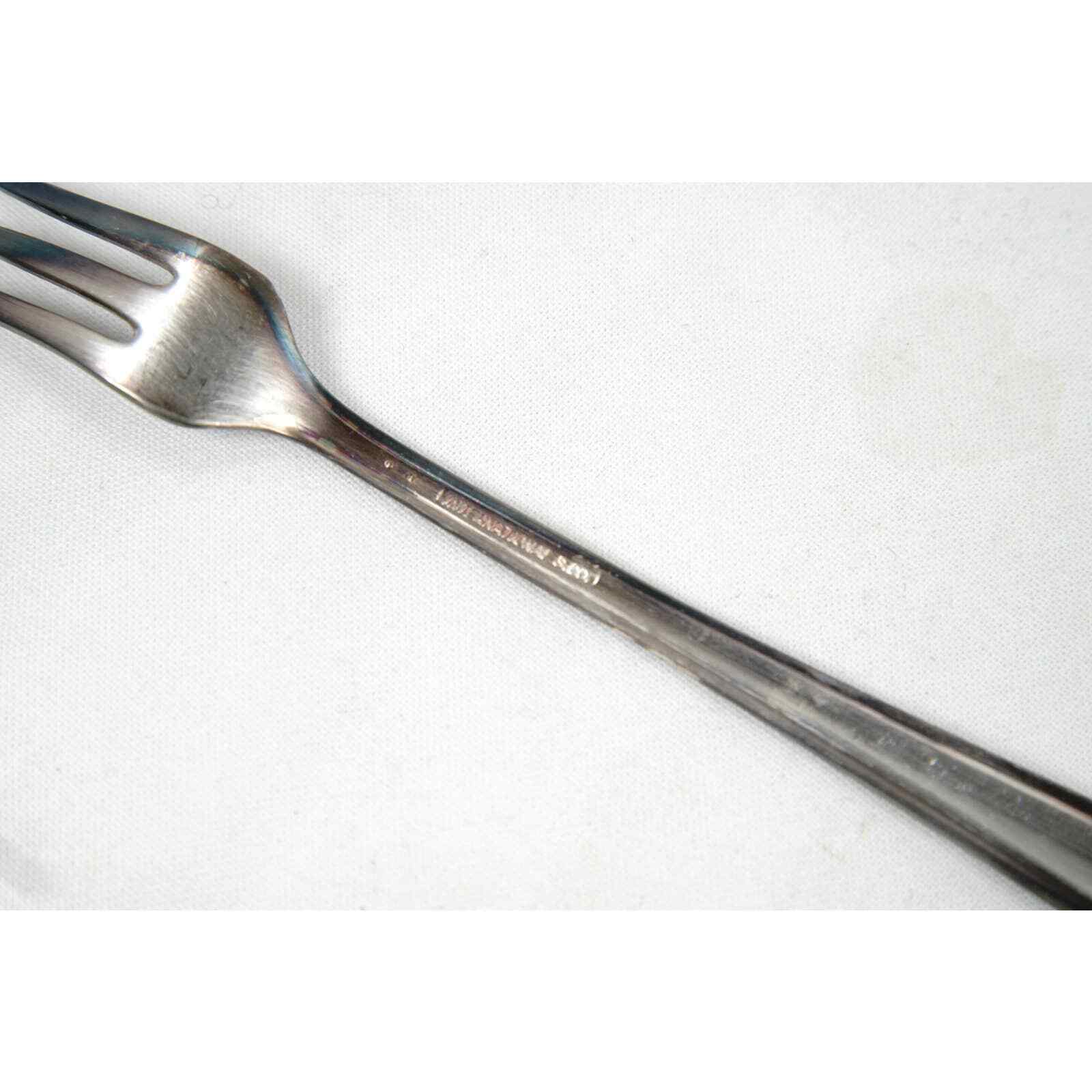 International Silver Co Cocktail Fork Set, Silver Plated International ...