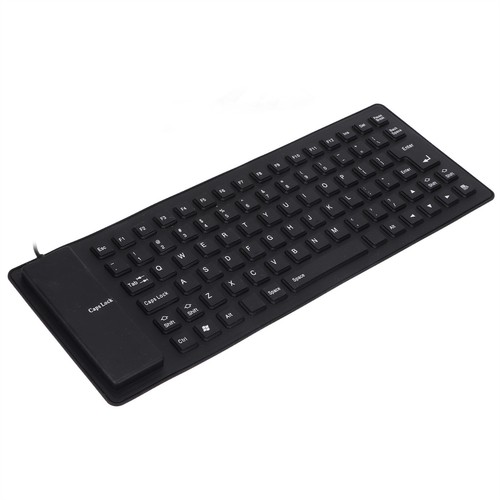 85 Keys Silicone Keyboard Fully Sealed Design Lightweight Portable for ...