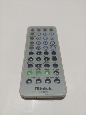 MINTEK RC-1700 LCD TV/DVD REMOTE CONTROL MDP-1760 MT-9280 EN-31607E ...