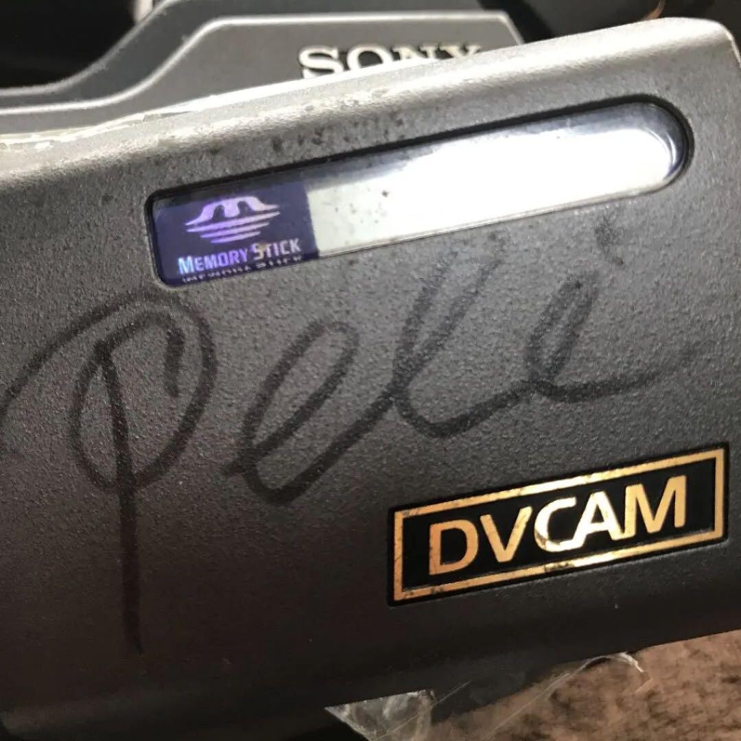 SONY DSR-PD150 DV CAMwith autograph of famous person USED | eBay
