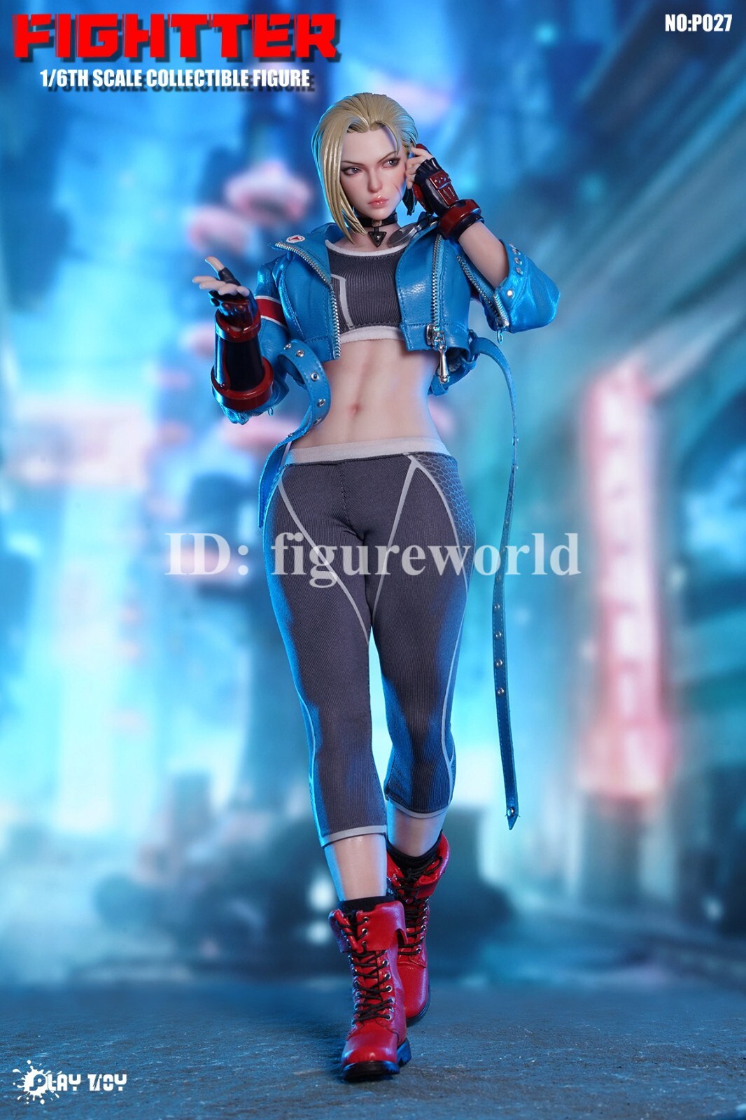 Pre-order PLAY TOY P027 1/6 Street Girl the Fighter 6 Cammy Action ...