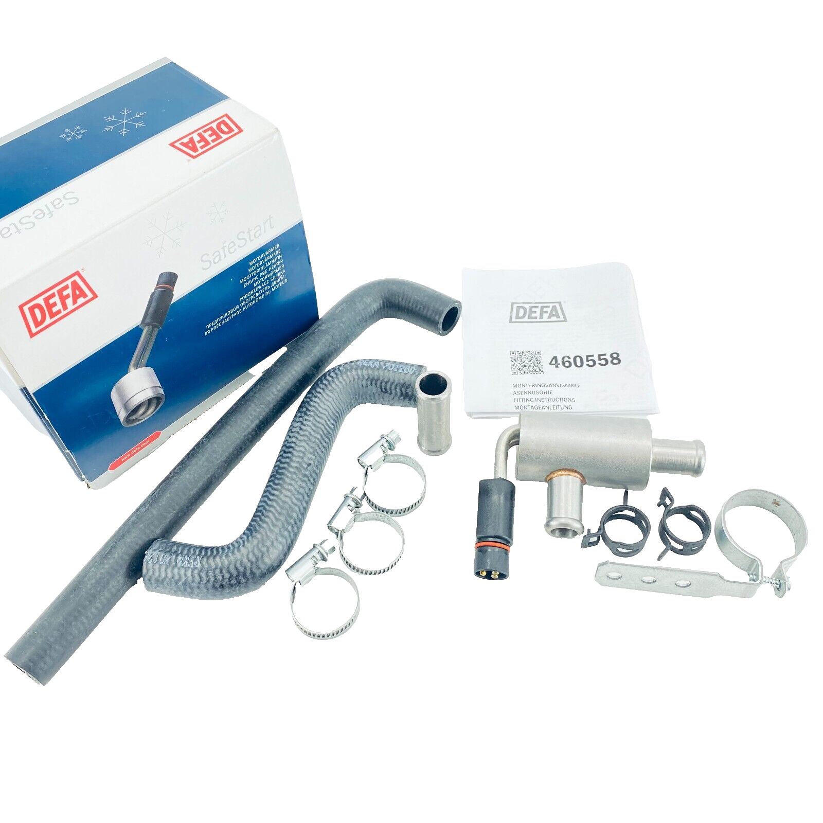 Engine Heater Element DEFA 411701 + 460558 for KUBOTA M9540 M8540 ...