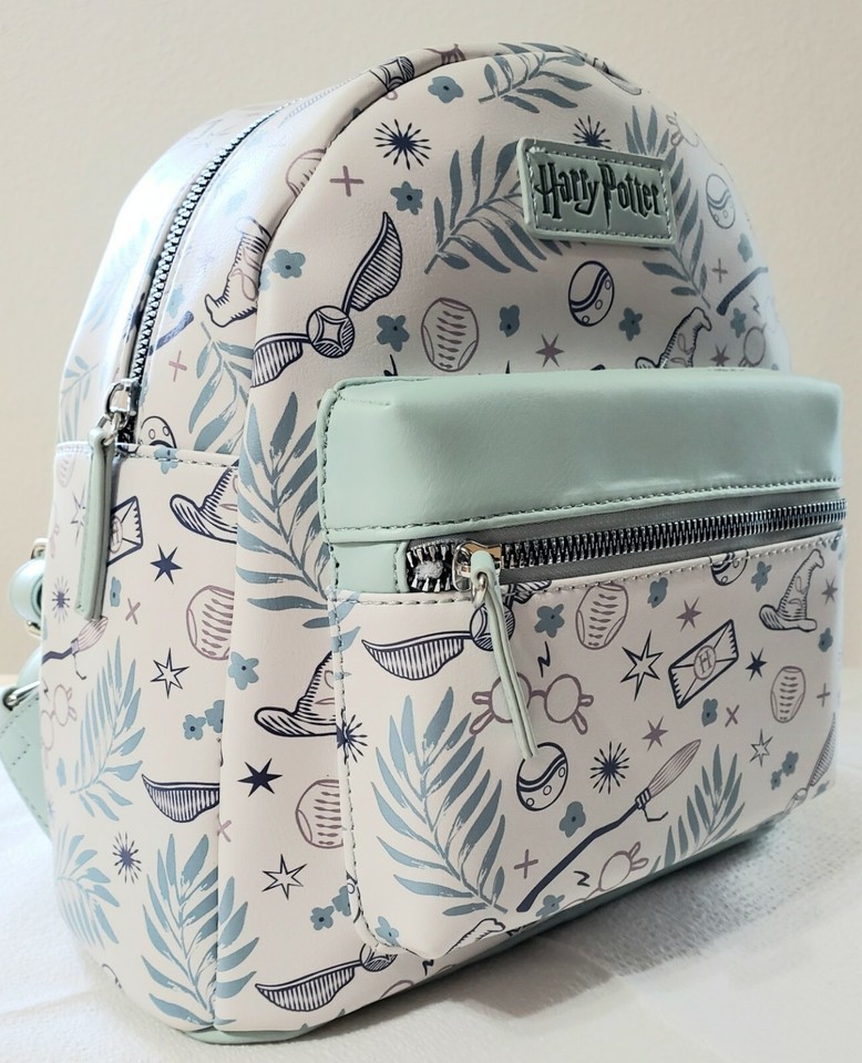 New Harry Potter Symbols Mini Backpack Bag Hogwarts Wizard Quidditch ...