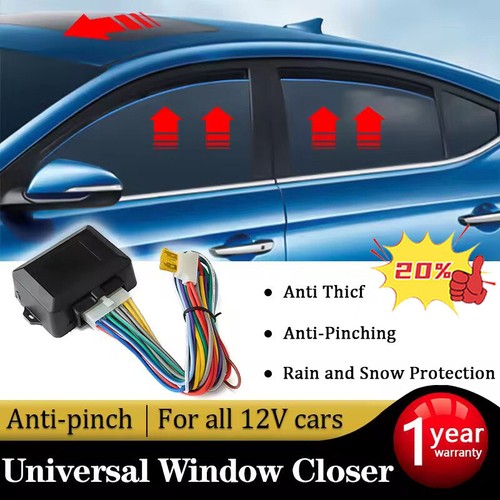 12V Vehicle 4 Door Automatic Safety Power Window Roll Up Closer Power ...