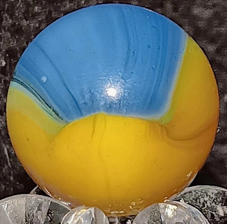 Akro Agate Patch Marble. With Adventurine. .67" Mint- Condition. | eBay