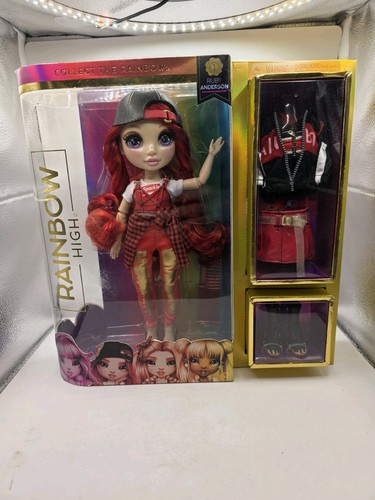 Rainbow High Doll Ruby Anderson Series 1 Red Hair . Box Is A Rough | eBay