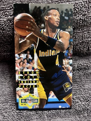 1994-95 Fleer NBA Jam Session -#81 Byron Scott Indiana Pacers Lakers ...