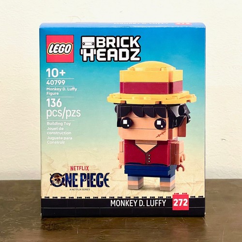 LEGO ONE PIECE 40799 BRICKHEADZ MONKEY D. LUFFY New NIB in Hand | eBay