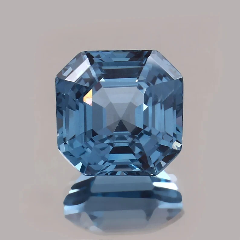 11x11 mm Natural Santa Maria Blue 11 Ct Aquamarine Loose A+ Gemstone ...