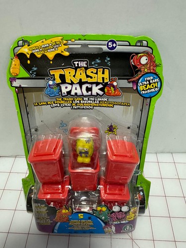Trash Pack Series 4 - 5 Pack Trashies in Wheelie Bins New Damaged ...