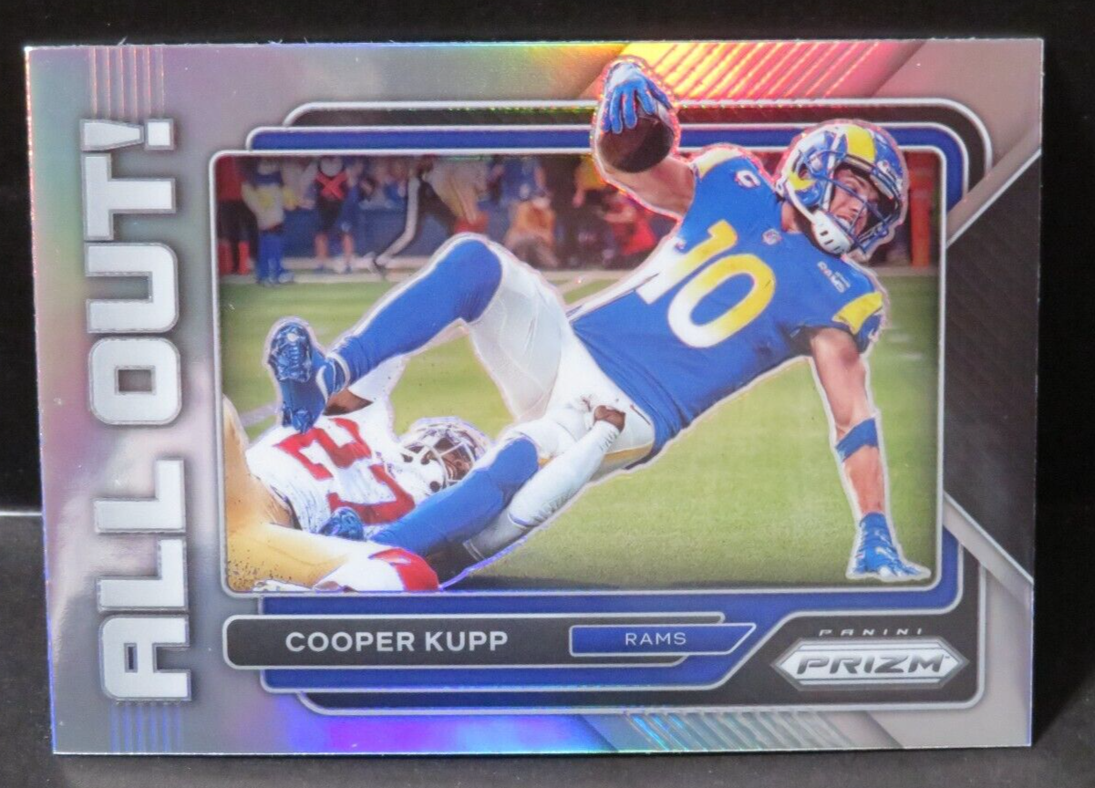 #4094 2022 PRIZM ALL OUT COOPER KUPP #AO5 SILVER | eBay