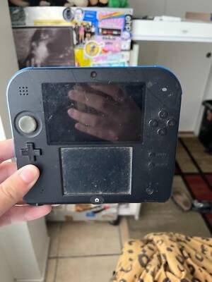 Nintendo 2DS Launch Edition Blue and Black Handheld System - Black/Blue ...
