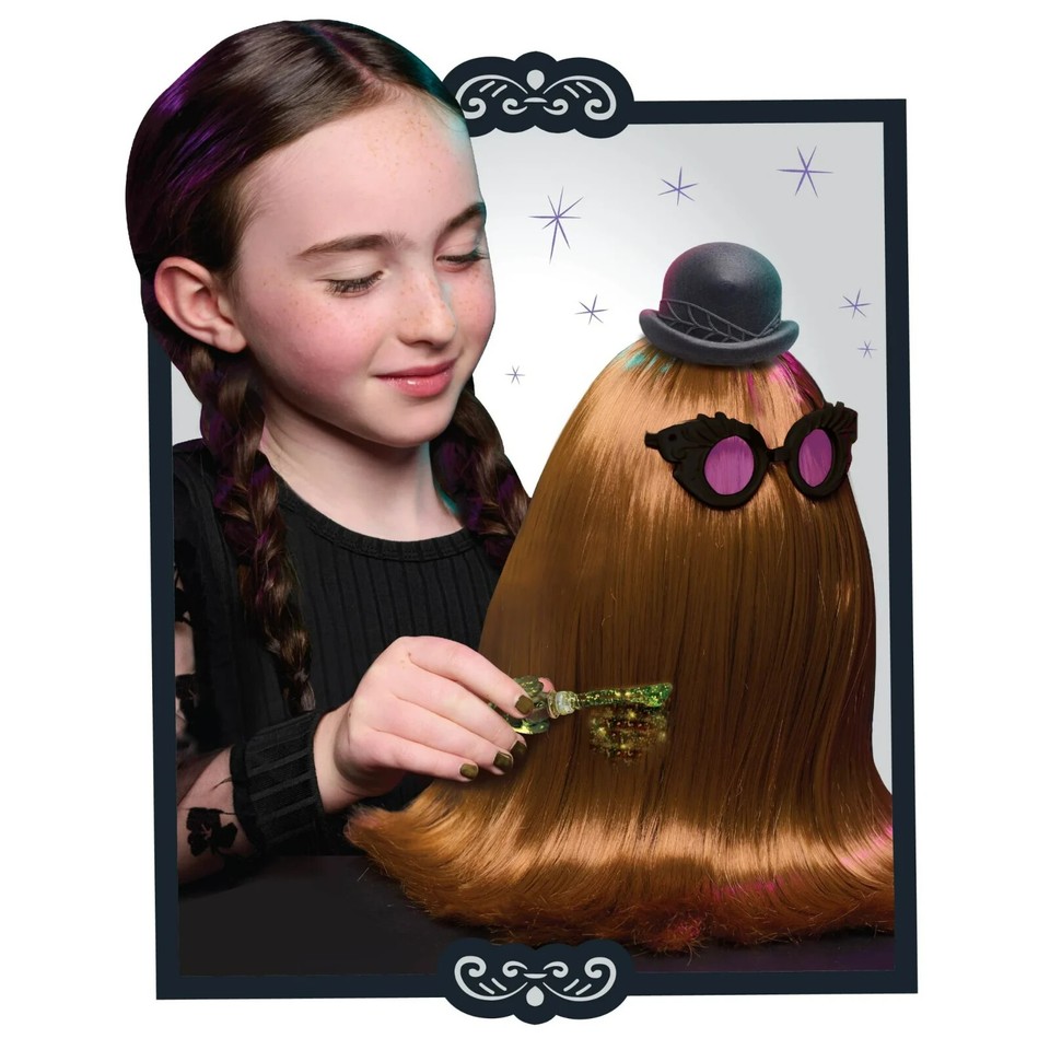 WEDNESDAY Cousin IGNATIUS ITT STYLING HEAD The Addams Family 19 Pieces ...