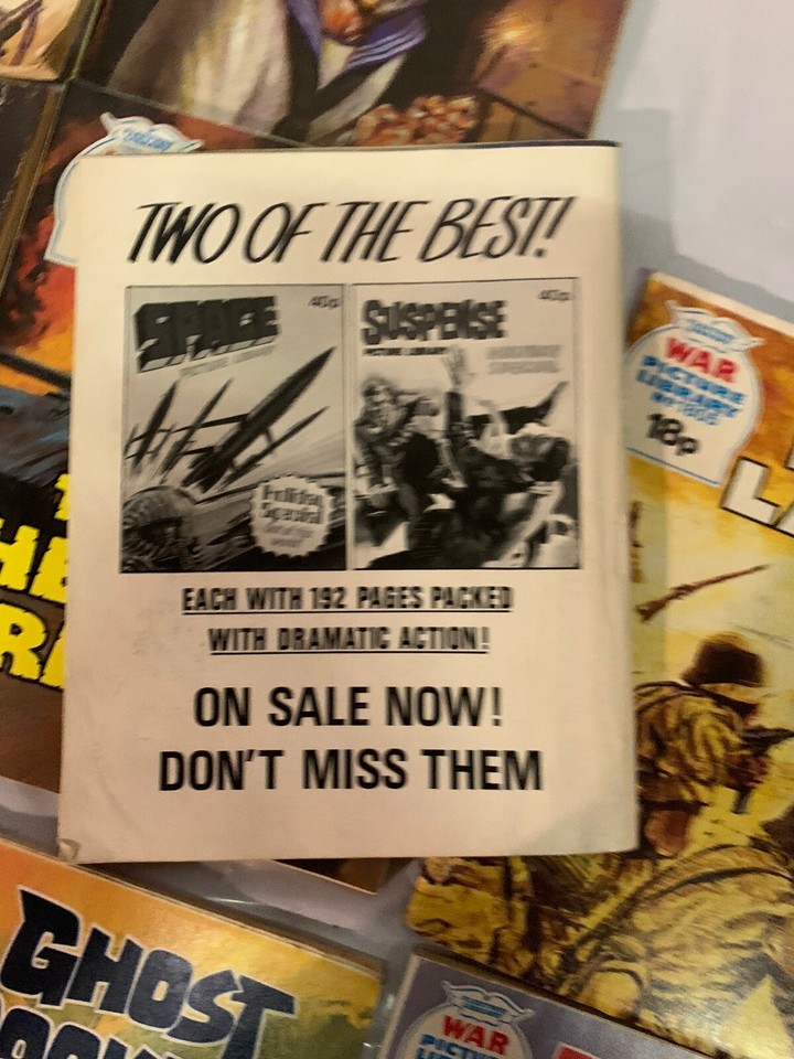 Fleetway Library - War Picture Library Job Lot 25 Issues 1967-1984 ...