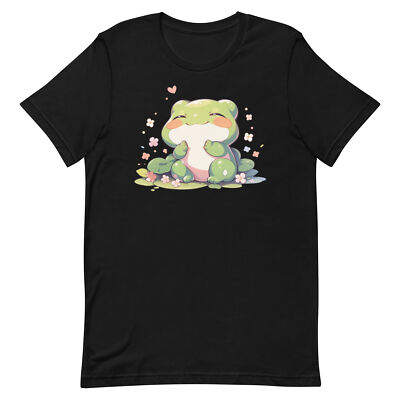 Blushing Frog Tee | Cute Graphic T-Shirts | kawaiitees.com ♡ | eBay