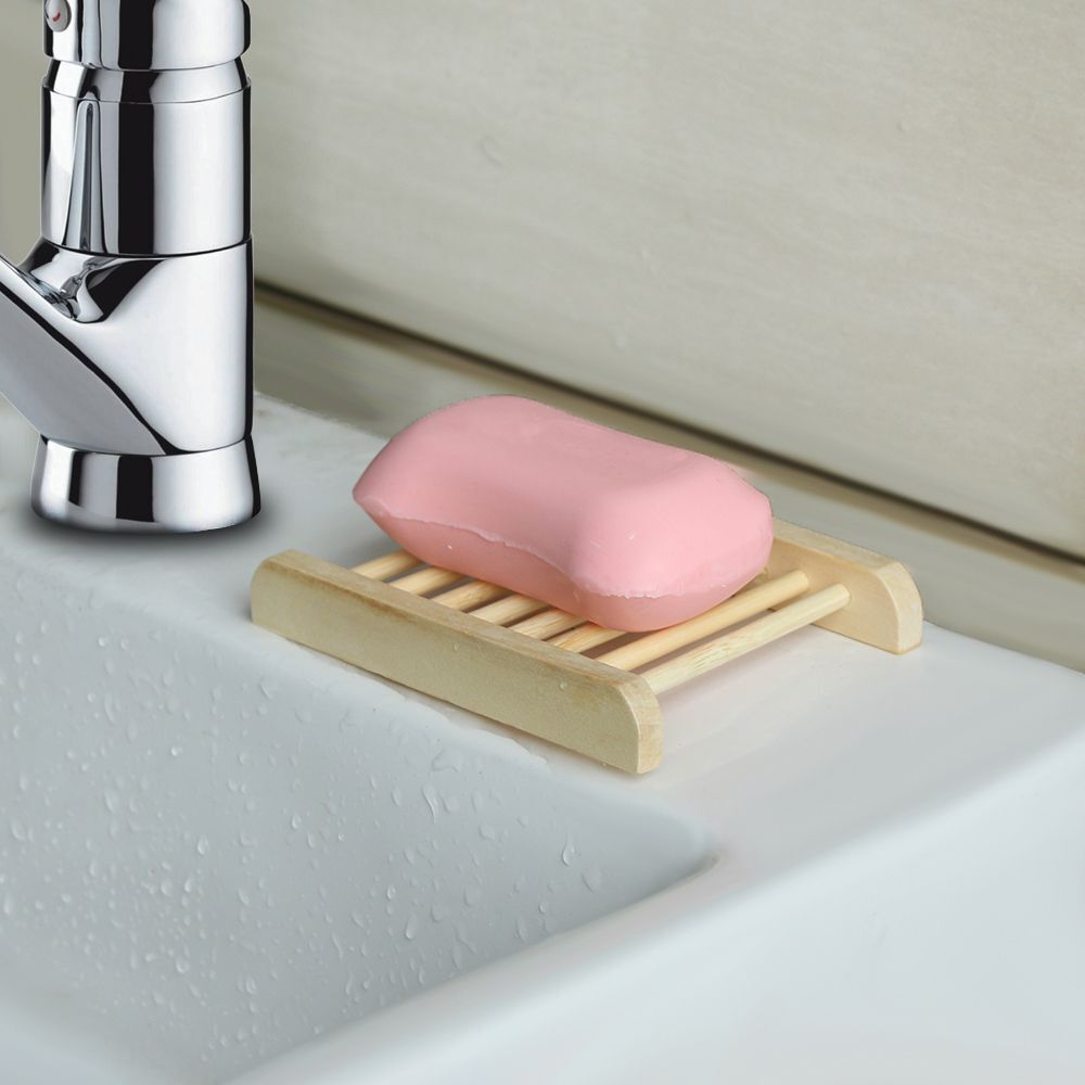 Tray Holder Leaking Water Bamboo Storage Box Soap Dish Soap Holder ...