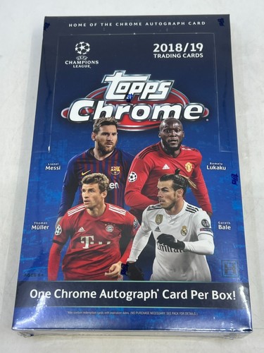 2018-19 Topps Chrome UEFA Champions League Hobby Soccer Box Sealed | eBay