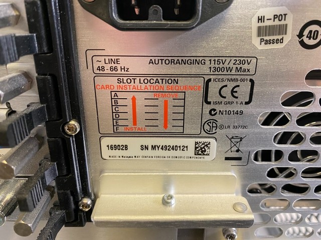 HP Agilent Keysight 16902B Modular Logic Analysis System Mainframe for ...