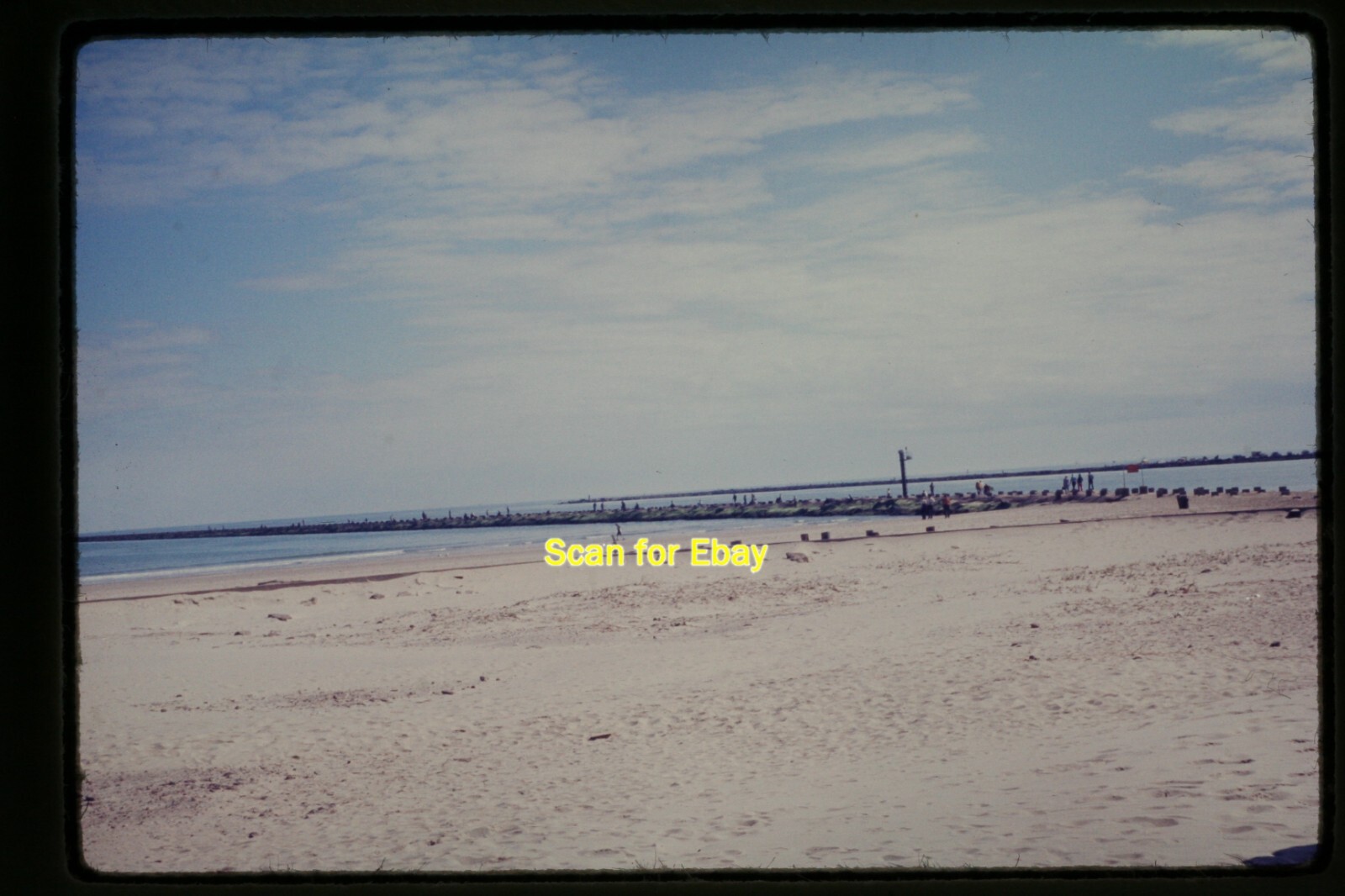 South Padre Island Texas, Beach Scene in 1975, Ektachrome Slide aa 17 ...