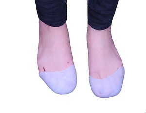 Silicone Gel Toe Caps Soft Ballet Pointe Dance Athlete Shoe Pads for ...