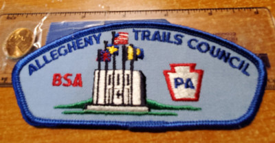 BSA Allegheny Trails Council, Pennsylvania CSP T-5, (moww) | eBay