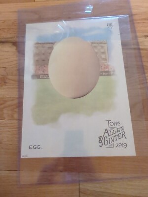 2019 ALLEN GINTER EGG Poster Card 05/99 | eBay