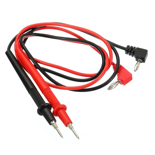 1 Pair Test Leads Multimeter Probe Cable w Banana Plug (Red, Black ...