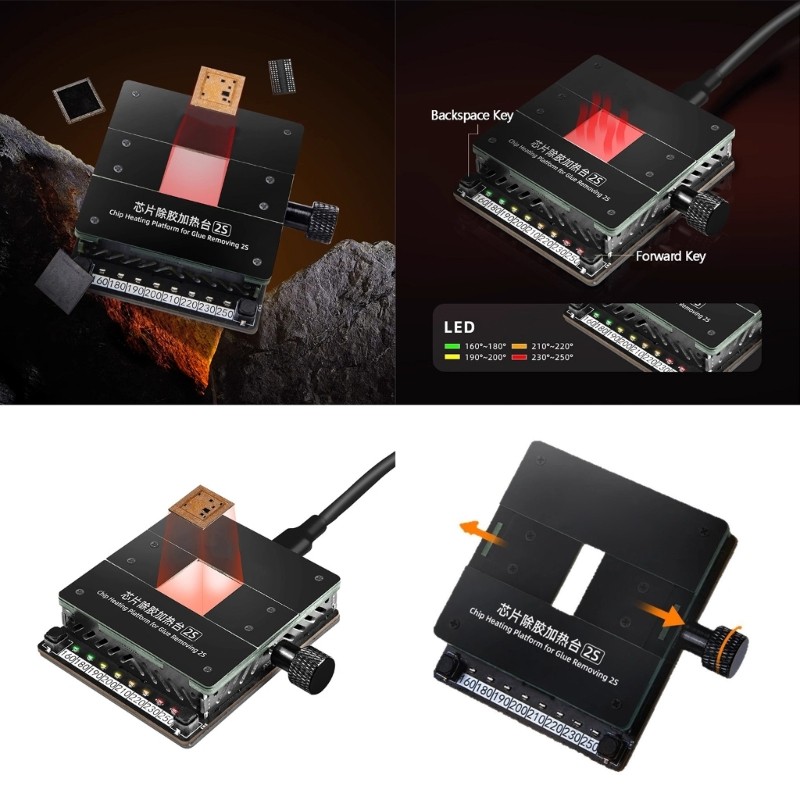 Soldering Plate Heating Table 2S Hot Plate Soldering Preheating Rework ...