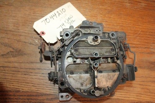74 CORVETTE ROCHESTER Q-JET CARB GM 7044210 350/250HP L82 AUTO DTD 2923 ...