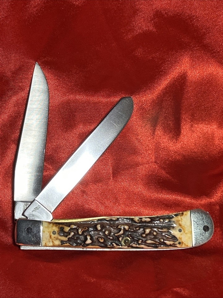 Case XX 5243 SPSS 1988 Knife Stag Handles #1876 Big Daddy Barlow ...