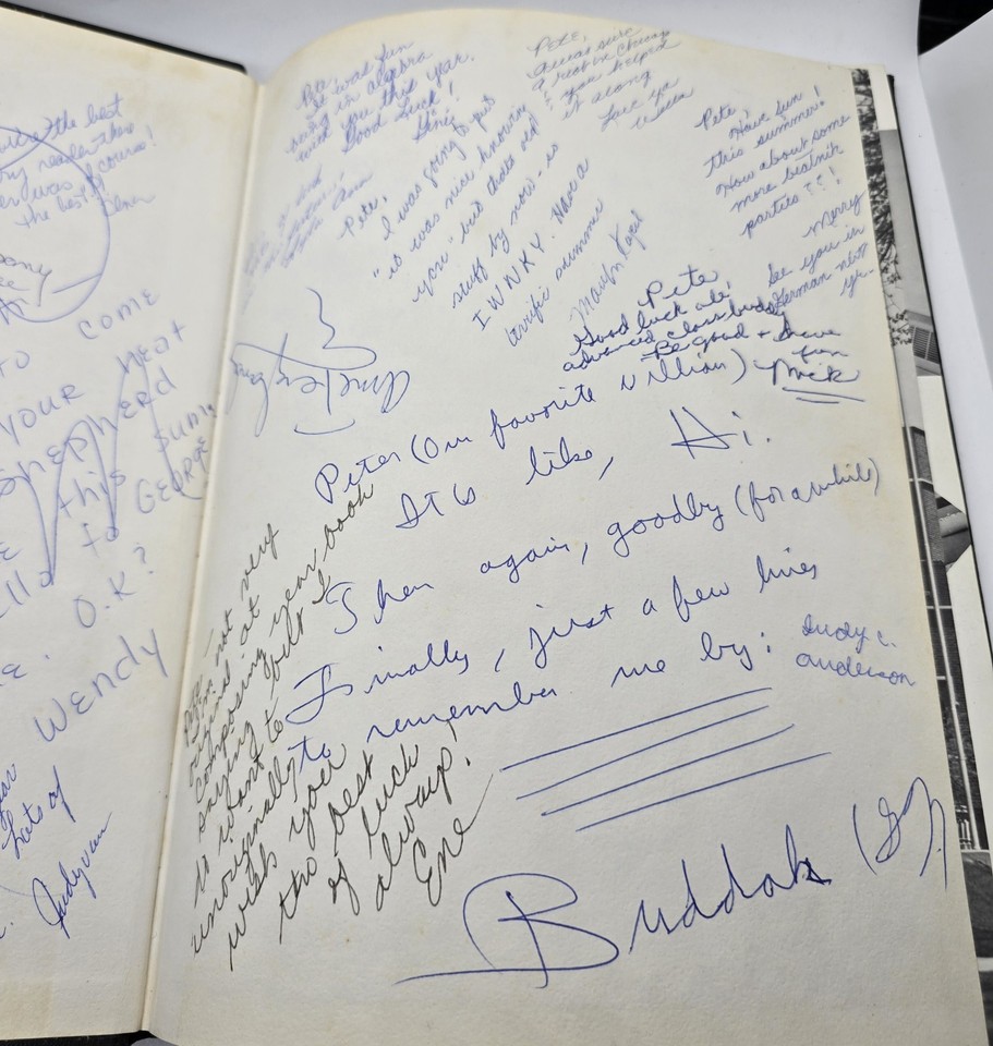 Vintage Cynosure 1960 Central High School Yearbook - Fargo North Dakota ...