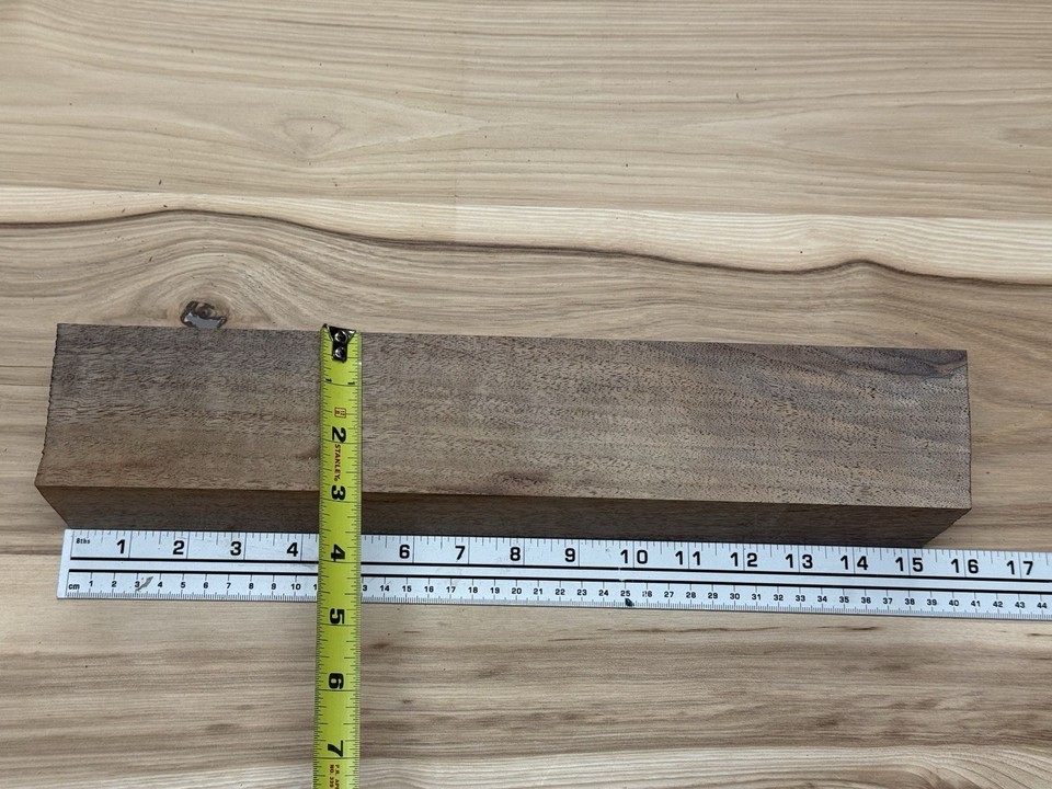 Walnut Blank Block Carving Craft Knife Handle Pistol Grip Turning Blank ...