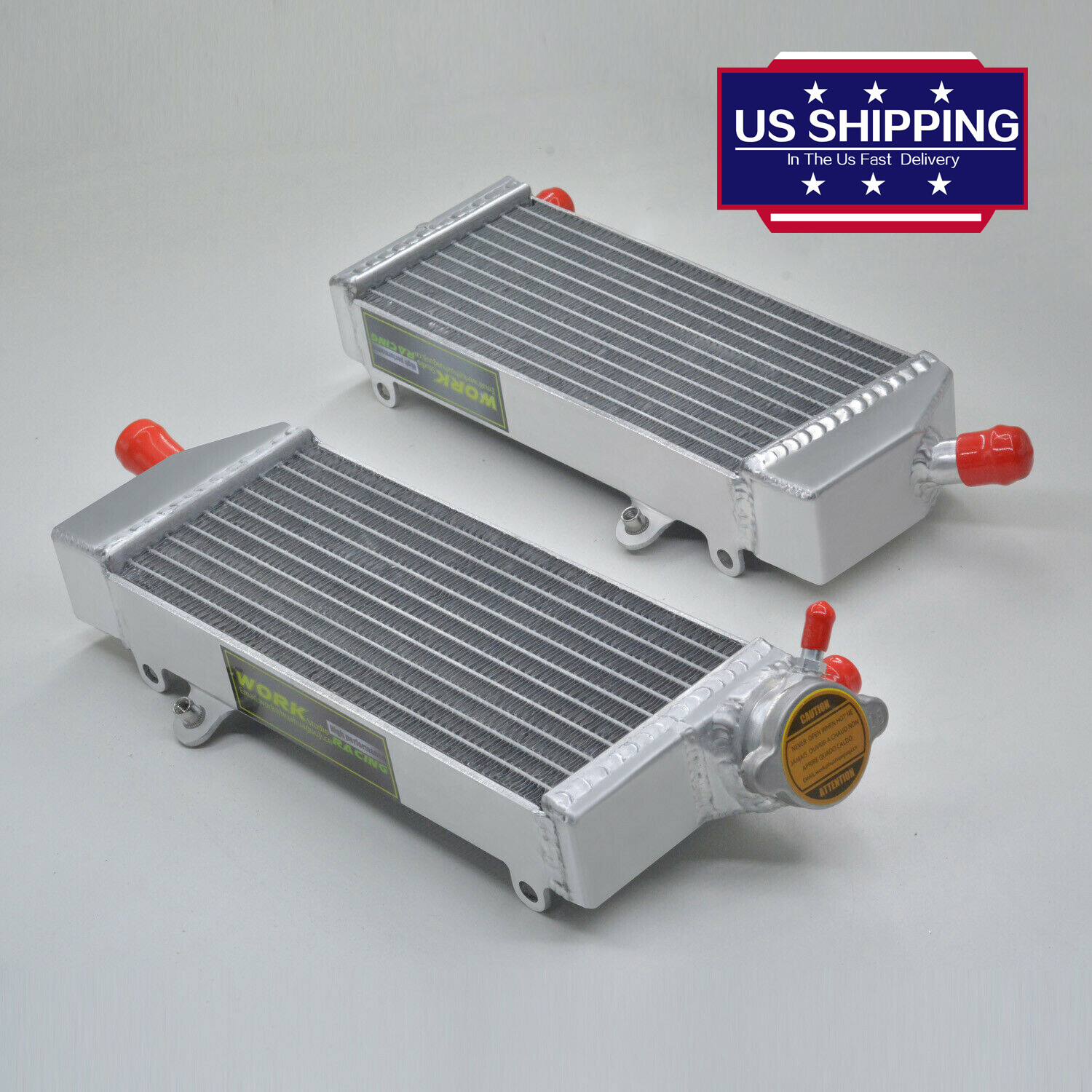 Aluminum Alloy Radiator KTM 250/350/450 SXF/SX-F/XC-F/XCF 4-STROKE 2013 ...