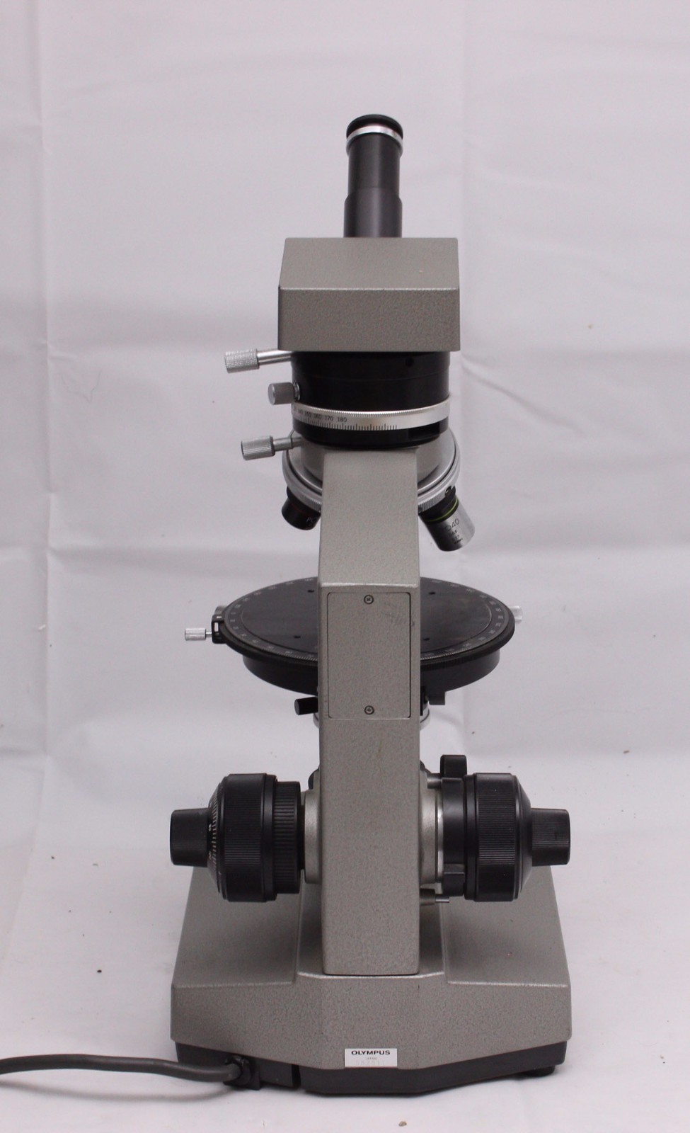 Olympus CH Petrographic POL Polarizing Monocular Microscope 4x 10x 40x ...