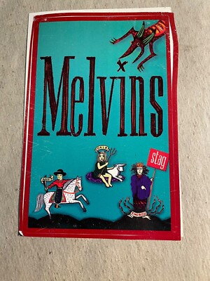 Melvins Stag promo tour sticker/postcard 4x6 | eBay