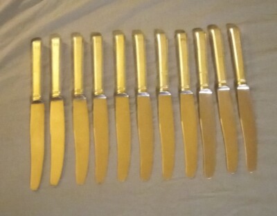 Vintage Solingen Rostfrei Silver Plated Monogrammed Knife Lot (11) | eBay