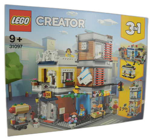 LEGO 31097 CREATOR Casa Cittadina Con Negozio Di Animali E Caffè NUOVO ...