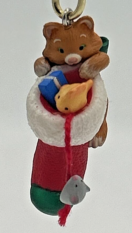 2017 Hallmark Cute Little Kitten Miniature Keepsake Ornament SKU U31 | eBay